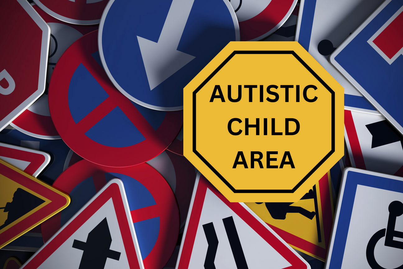 Parent's Guide on How to Get an Autistic Child Road Sign – PRIDEFUL ON ...